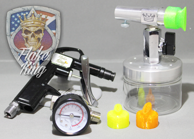 Flake King 1000 Dry Metal Flake Gun, Airbrushes.com