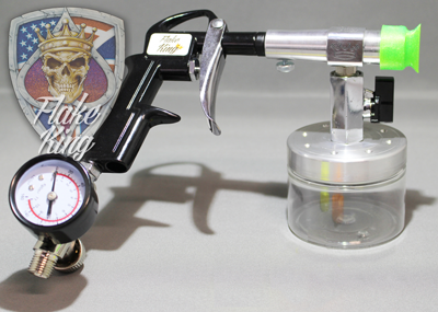Flake King 1000 Dry Metal Flake Gun, Airbrushes.com